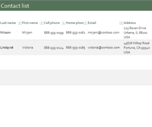 16+ Customizable Contact List Templates [WORD & EXCEL] - Word Excel Samples