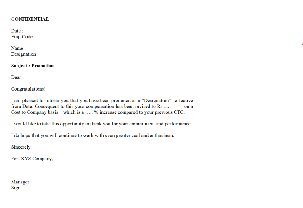 10+ Editable Appraisal Letter Formats - Word Excel Samples