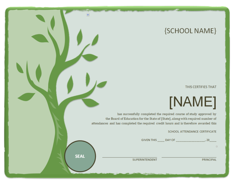 15+ Customizable Attendance Certificate Templates - Word Excel Samples