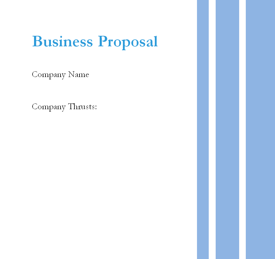 18+ Official Business Proposal Templates - Word Excel Samples