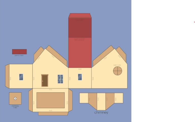 10 Free Paper House Templates In Pdf Word Excel Samples