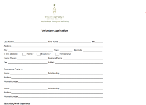 18+ Real Volunteer Application Templates [PDF & WORD] - Word Excel Samples